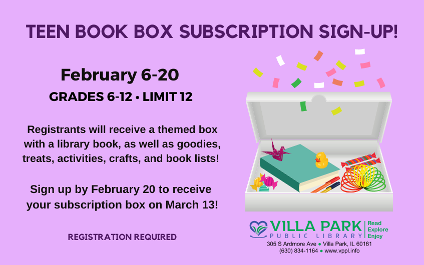 Home - Villa Park Public Library