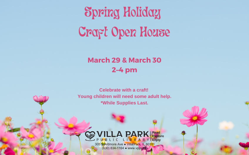 Home - Villa Park Public Library