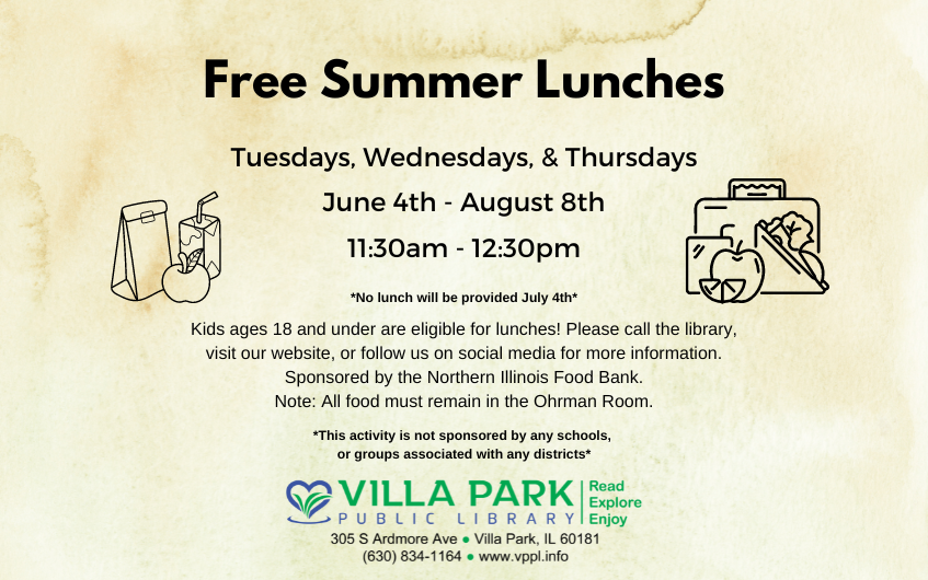 Home - Villa Park Public Library